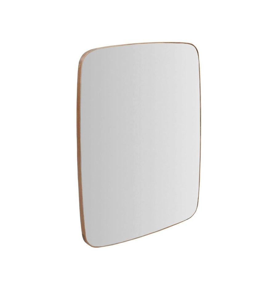 Agos-co| Emersyn - Rounded Rectangular Mirror ~ 75cm Oak Frame – agos - co